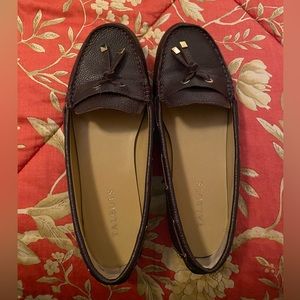 Talbots | Shoes | Talbots Size 8 2 Dark Brown Flat Loafers Driving ...